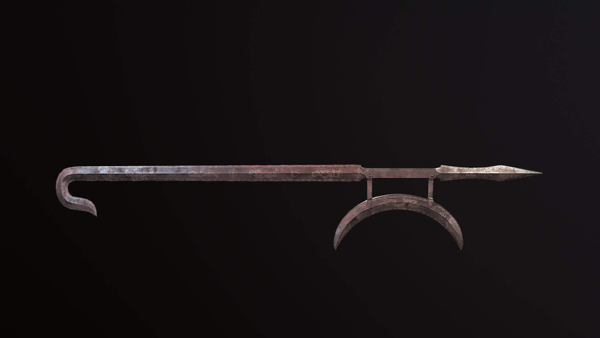 3D Hook Sword - TurboSquid 2209032