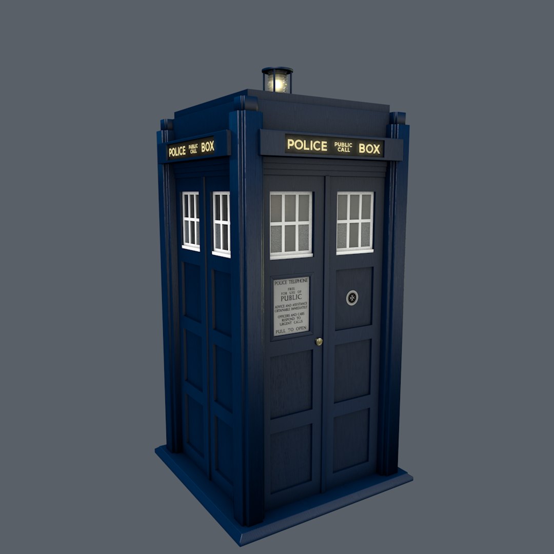 Free Tardis Brachacki Version 3d Model