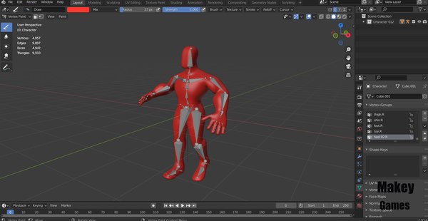 3D Humanoid characters 16 body types 3D - TurboSquid 2066107