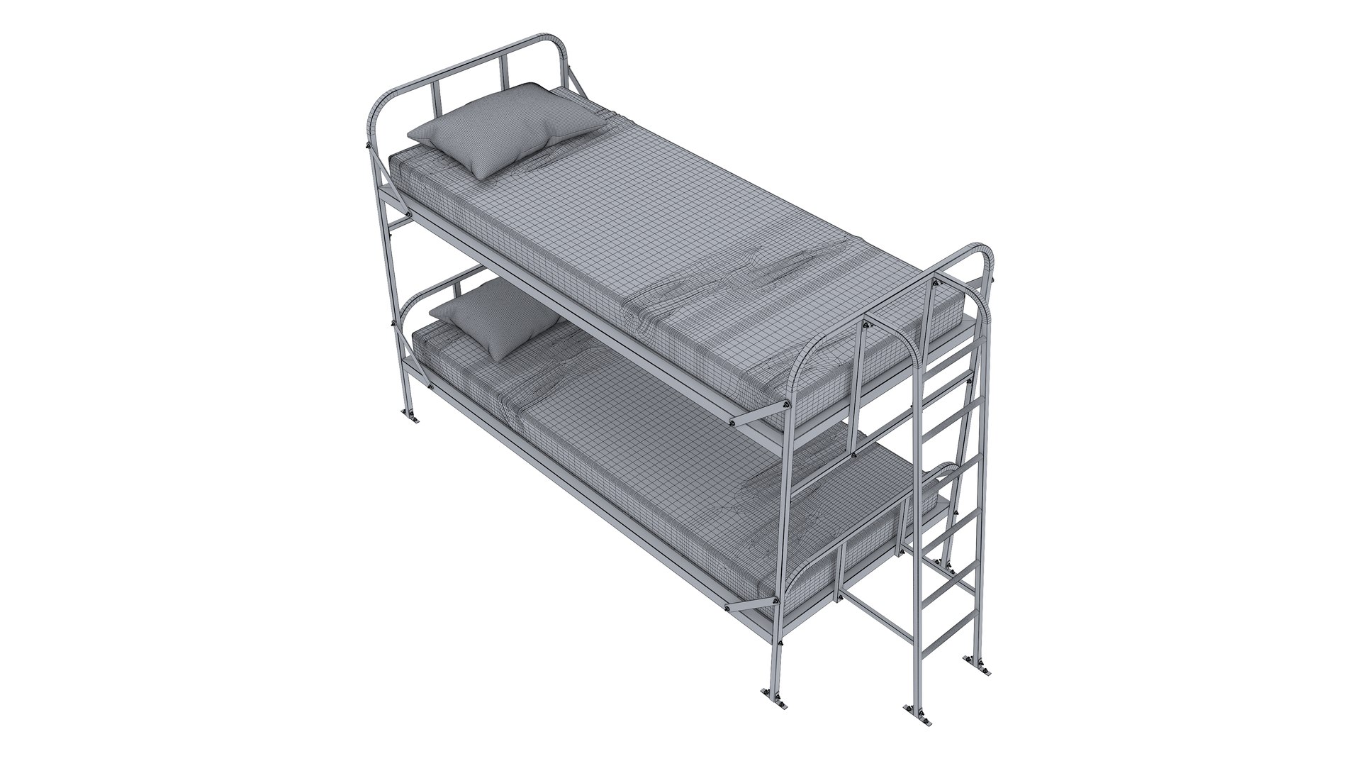 3D Bunk Bed Model - TurboSquid 2282370