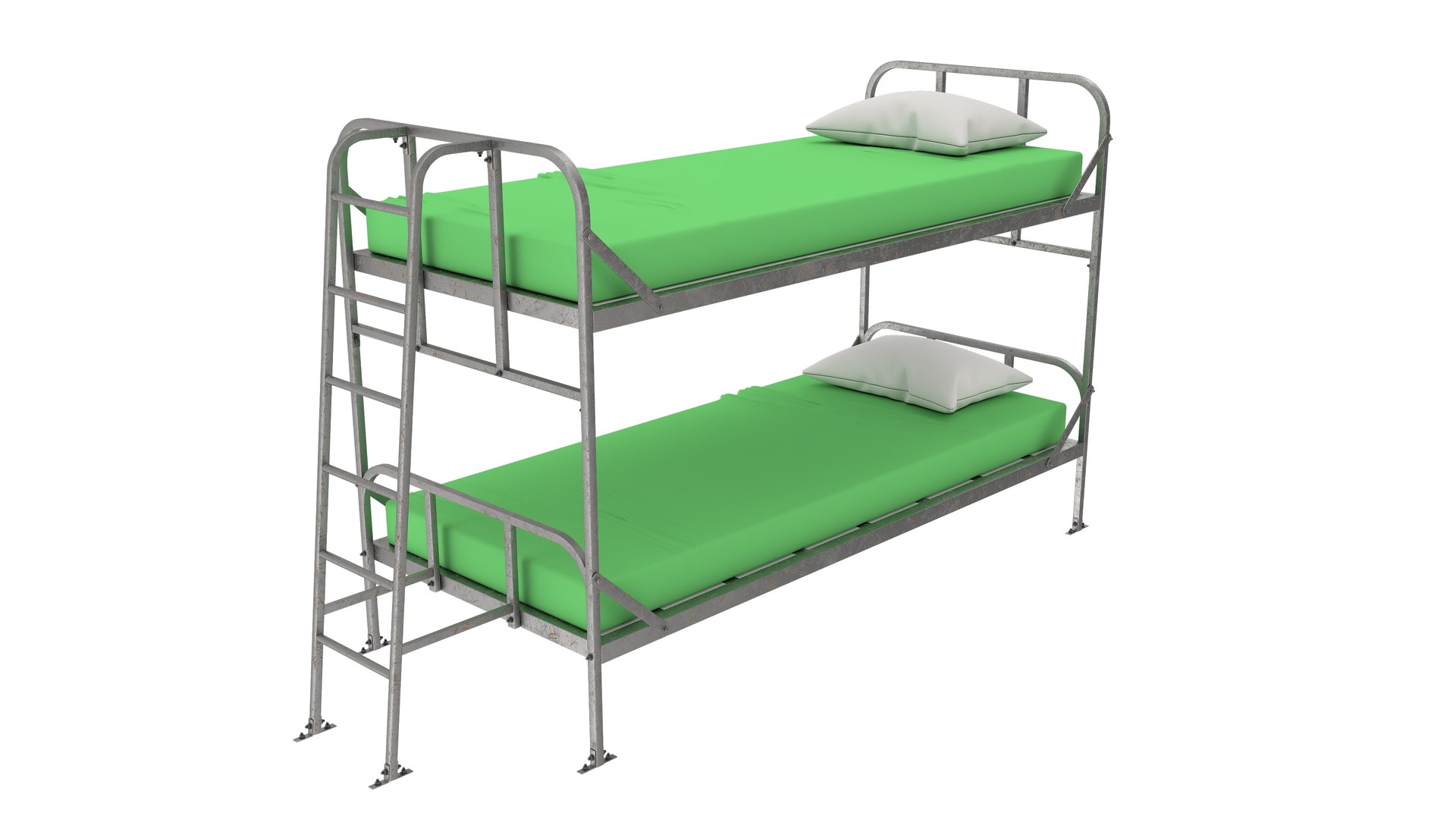 3D Bunk Bed Model - TurboSquid 2282370