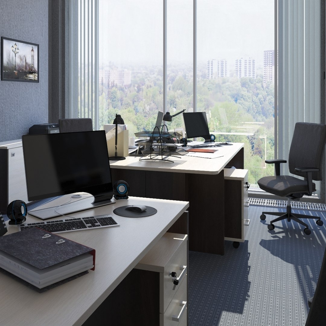 3D Office 3 - TurboSquid 2010562