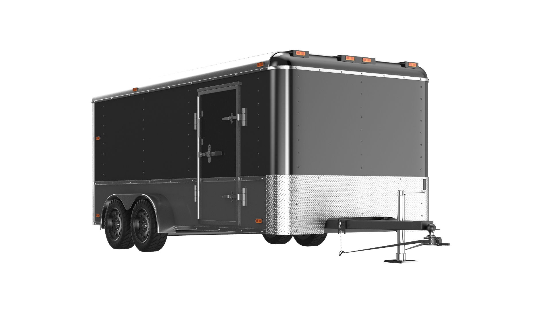 Detailed Cargo Trailer Model - TurboSquid 2087751
