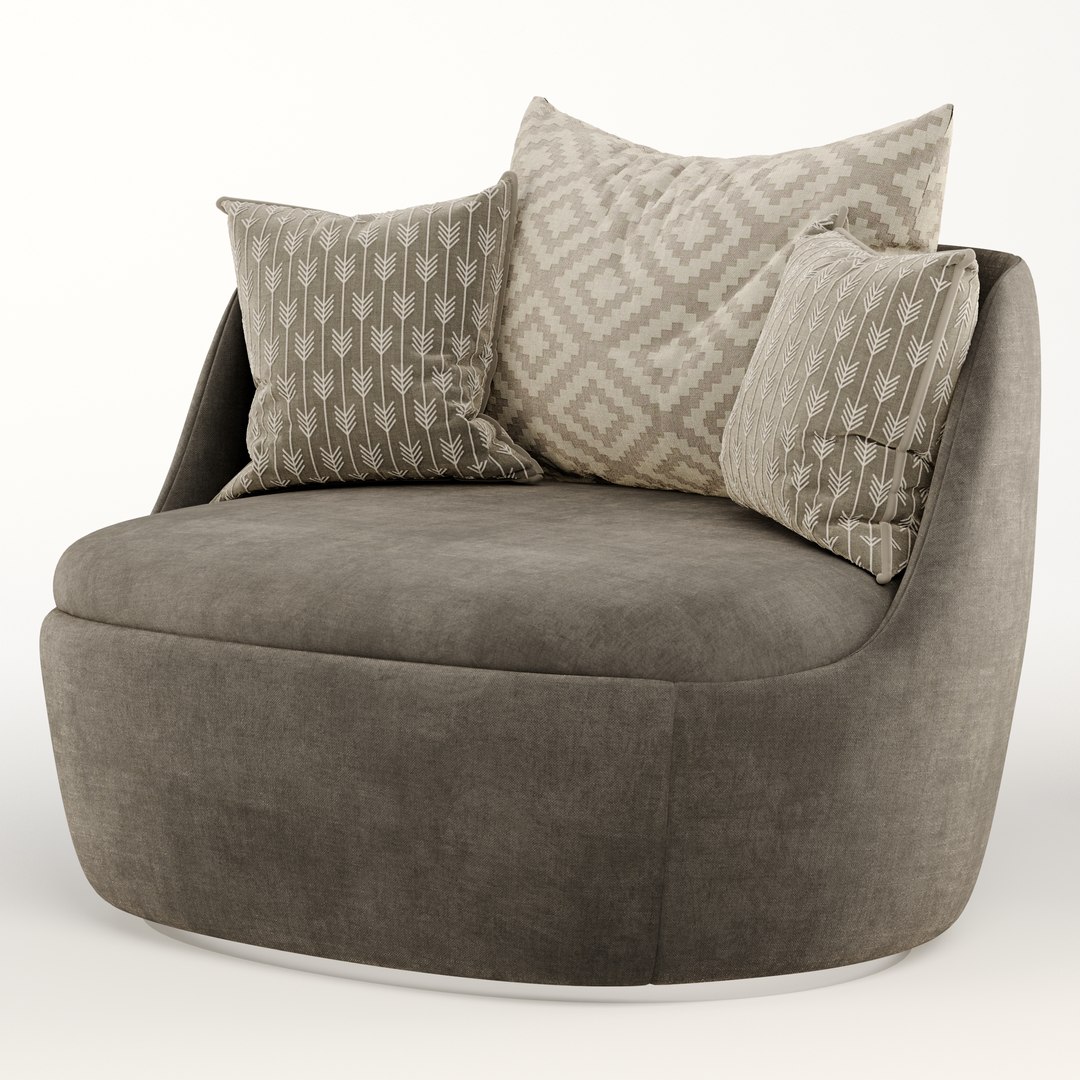 3D Bart Armchair Moooi Model - TurboSquid 2190588