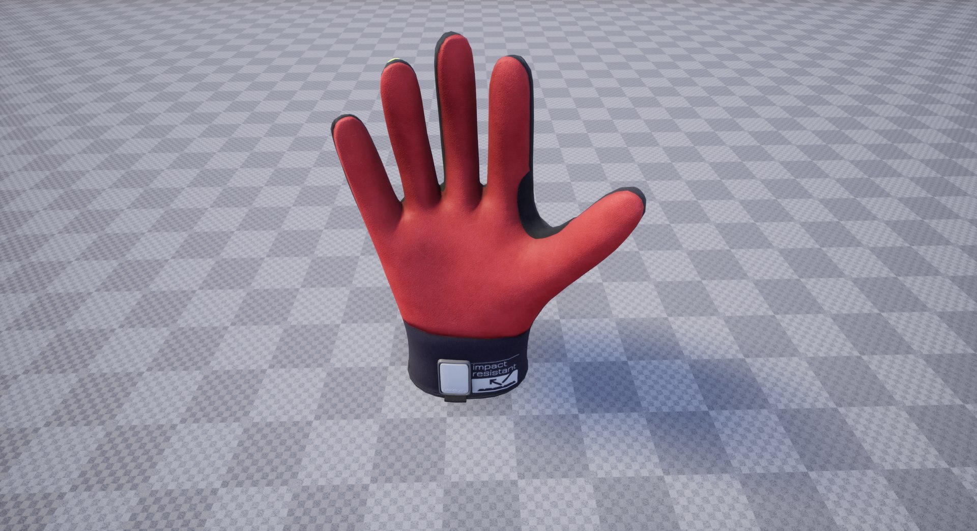 3D Model Impact Resistant Glove - TurboSquid 2186596