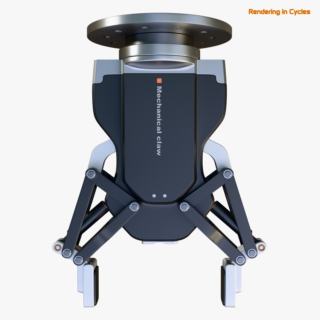 Adaptive Robot Gripper Claw For Industrial Automation A 3D - TurboSquid ...