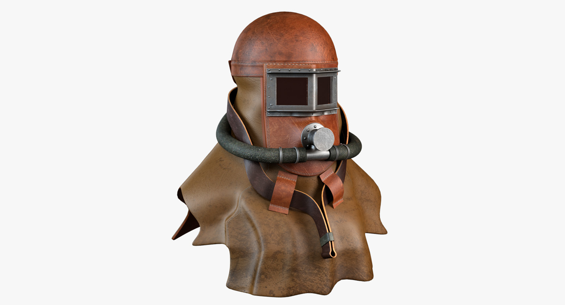 3D antique smoke rescue mask - TurboSquid 1192020