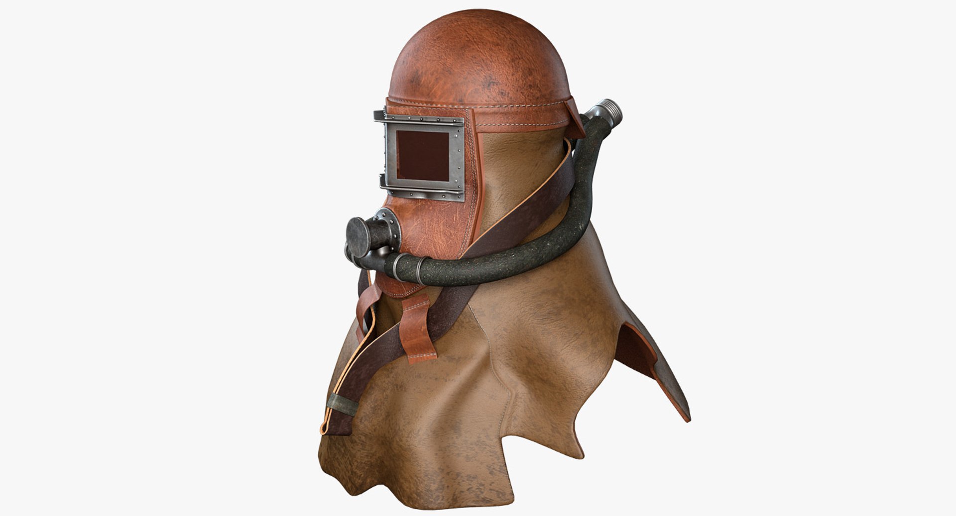 3D Antique Smoke Rescue Mask - TurboSquid 1192020