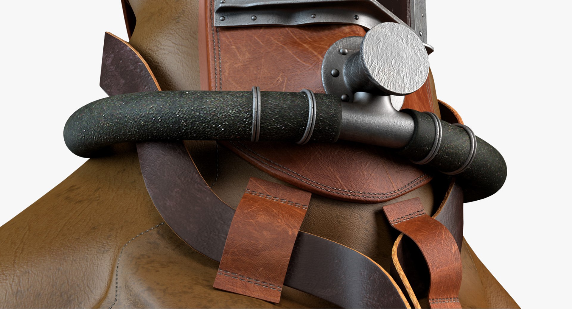 3D antique smoke rescue mask - TurboSquid 1192020