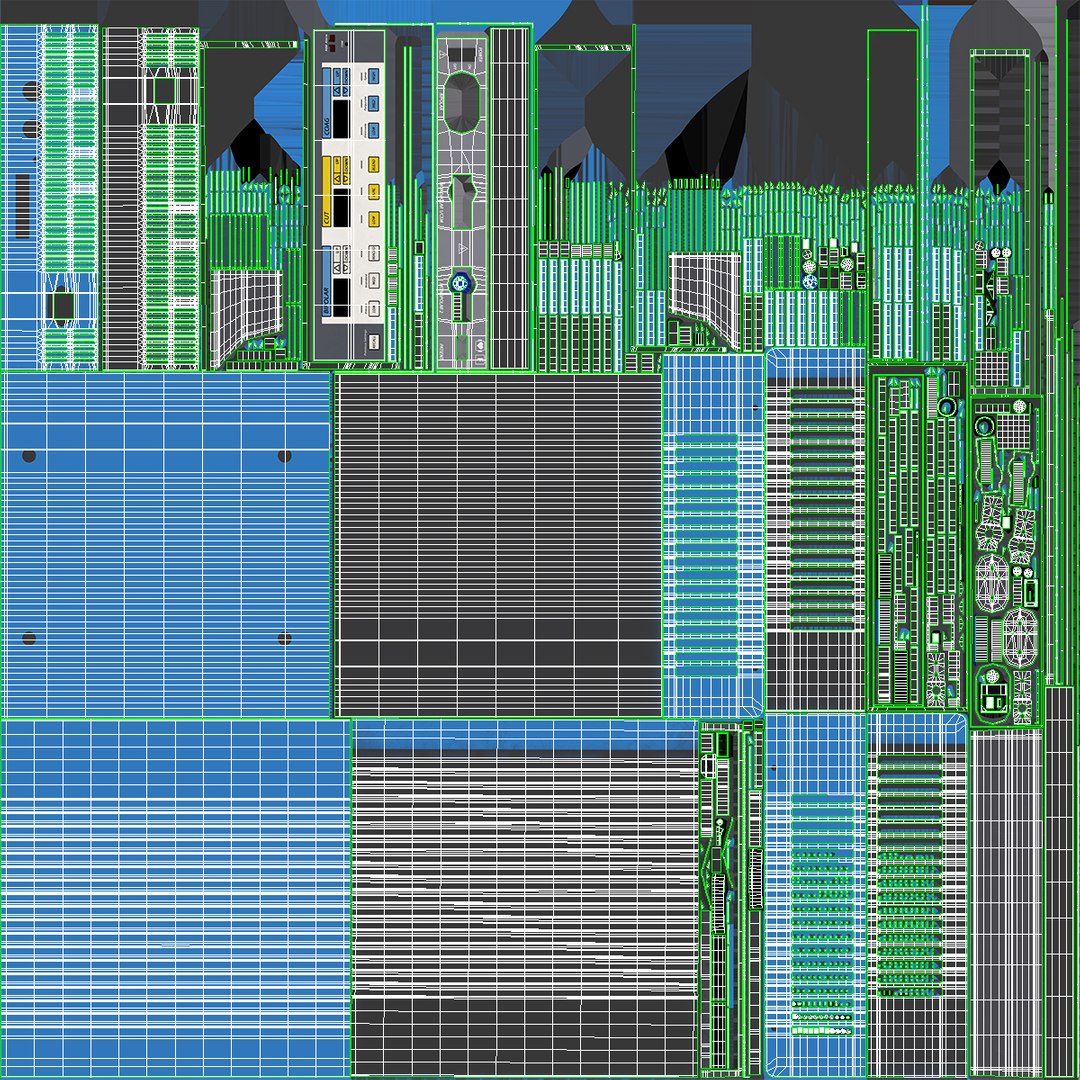 ESU Machine 3D model - TurboSquid 1885314