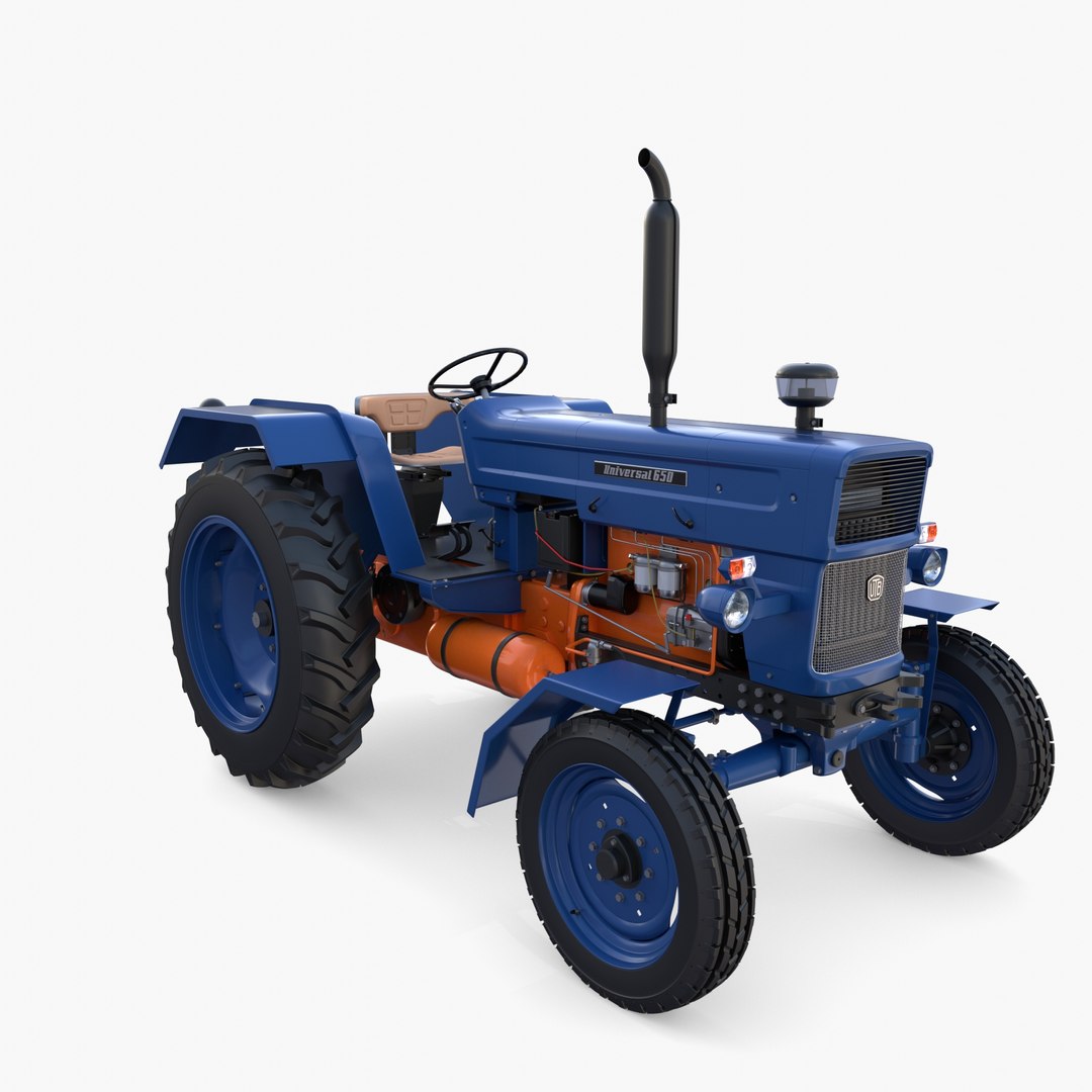 U650 Tractor V6 3D Model - TurboSquid 1881594
