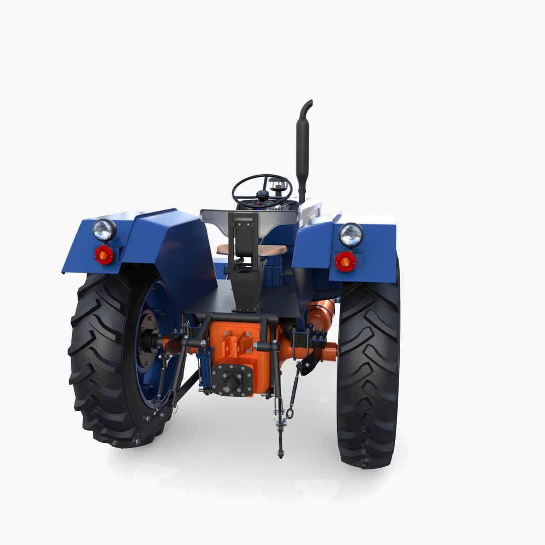U650 Tractor V6 3D Model - TurboSquid 1881594