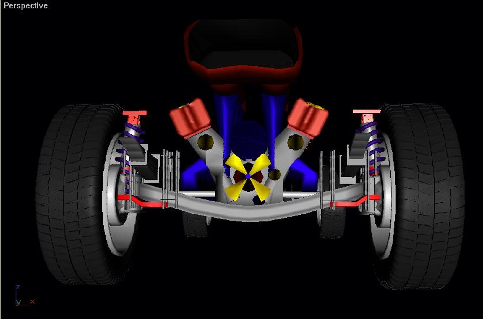 Free Max Model Chassis Engine