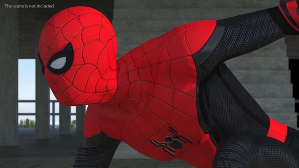 3D Spider Man Ready Pose - TurboSquid 1792758