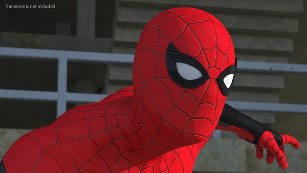 3D Spider Man Ready Pose - TurboSquid 1792758