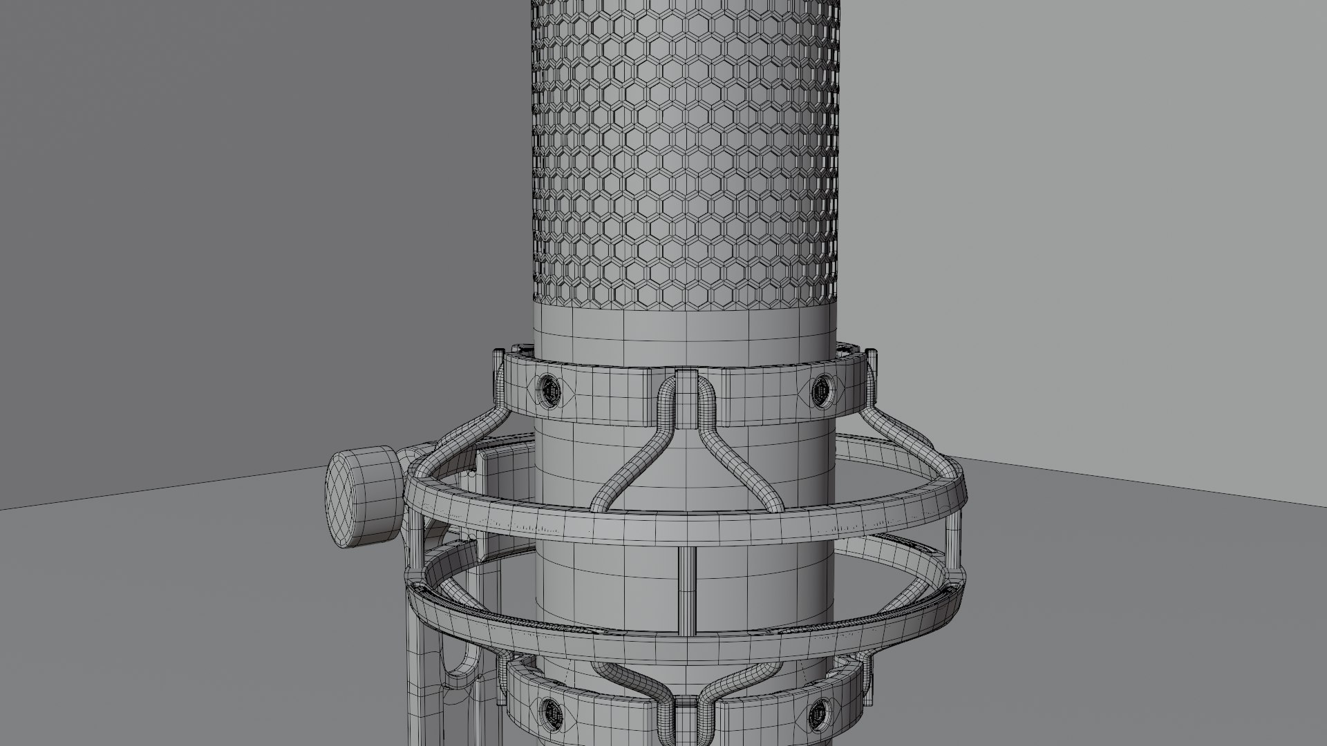 Microphone HyperX QuadCast S 3D - TurboSquid 2159370