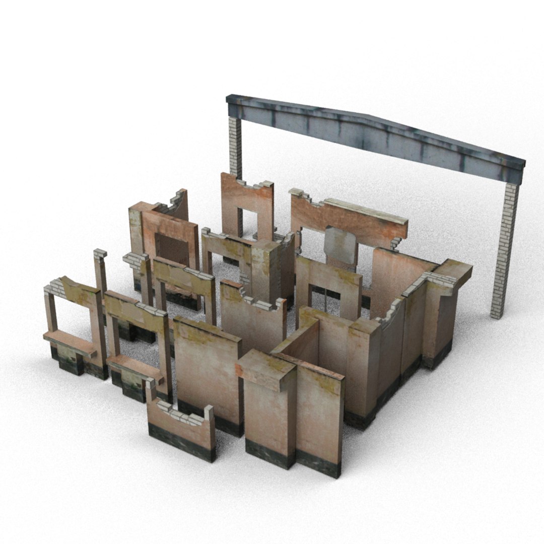 3d Model Modular Ruins