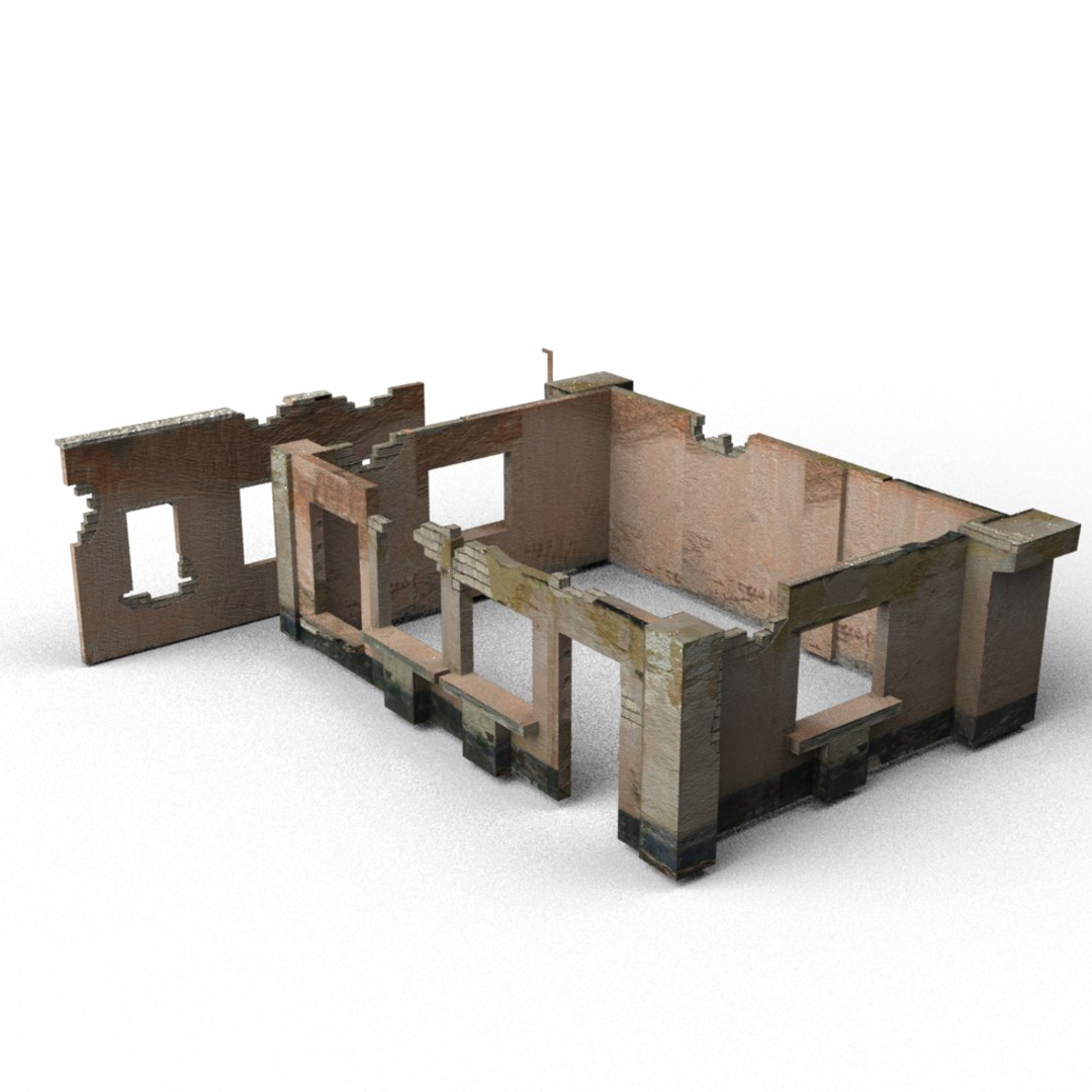3d Model Modular Ruins