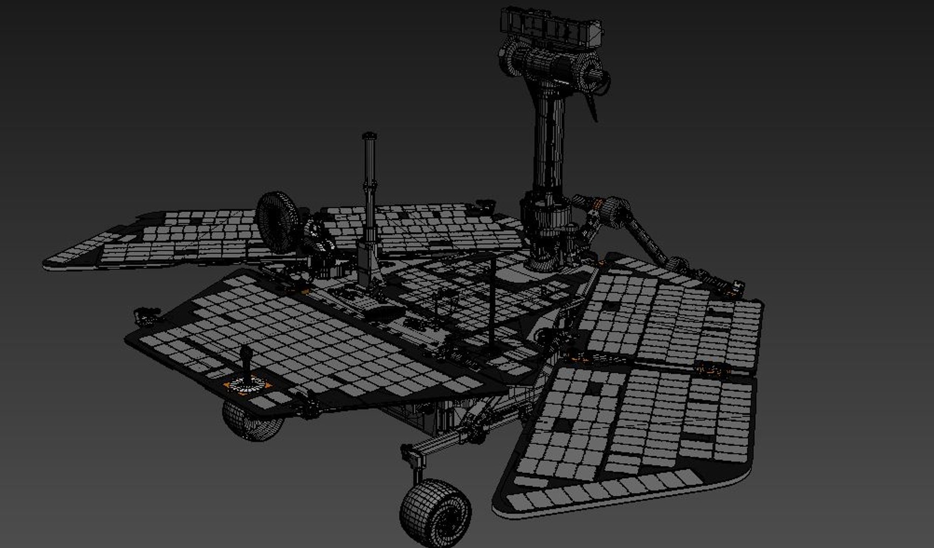 3d Model Mars Opportunity Rover
