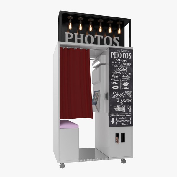 Photo Booth 3D Models for Download | TurboSquid