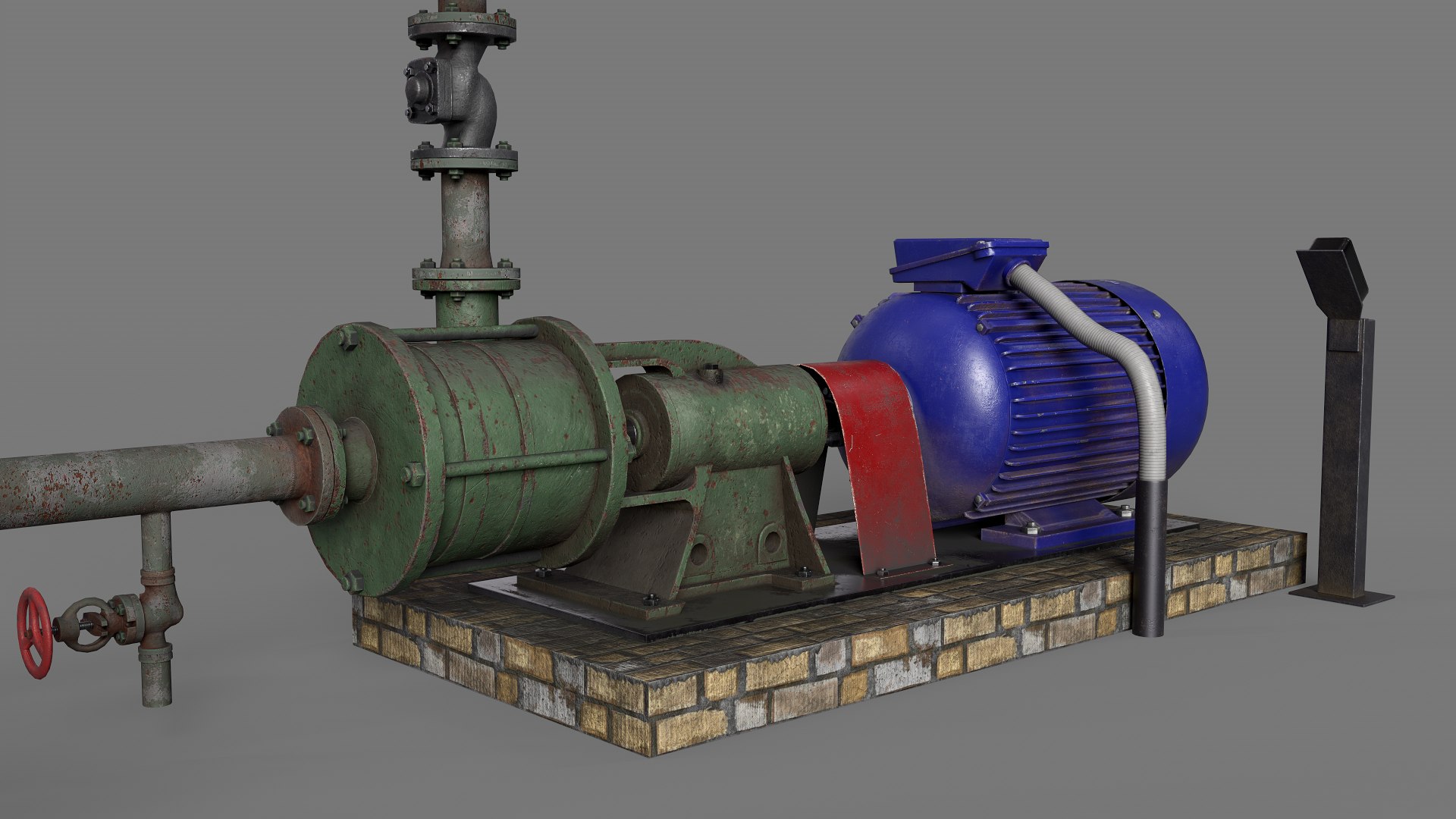 3D Industry Pumping Model - TurboSquid 1684784