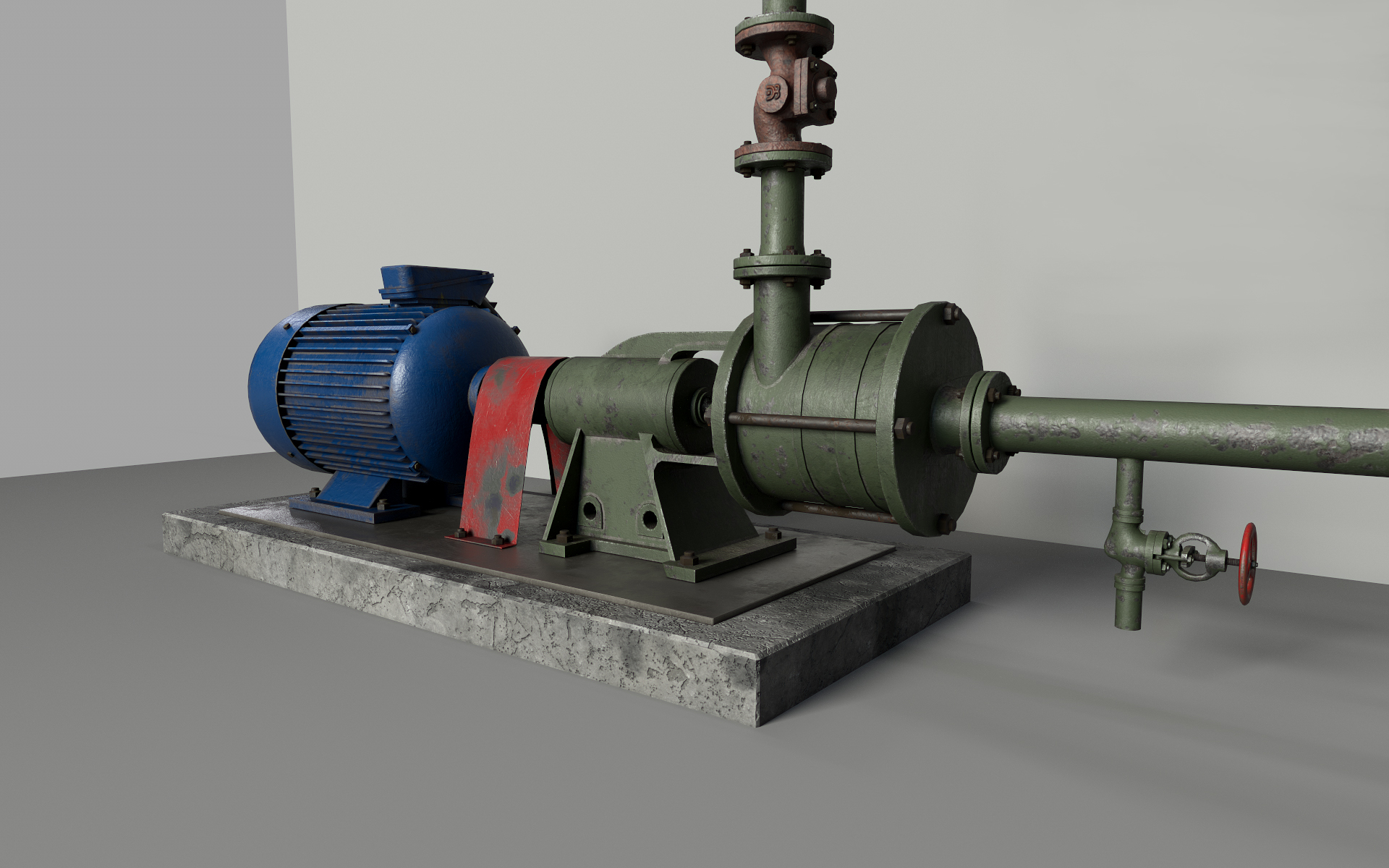 3D industry pumping model - TurboSquid 1684784