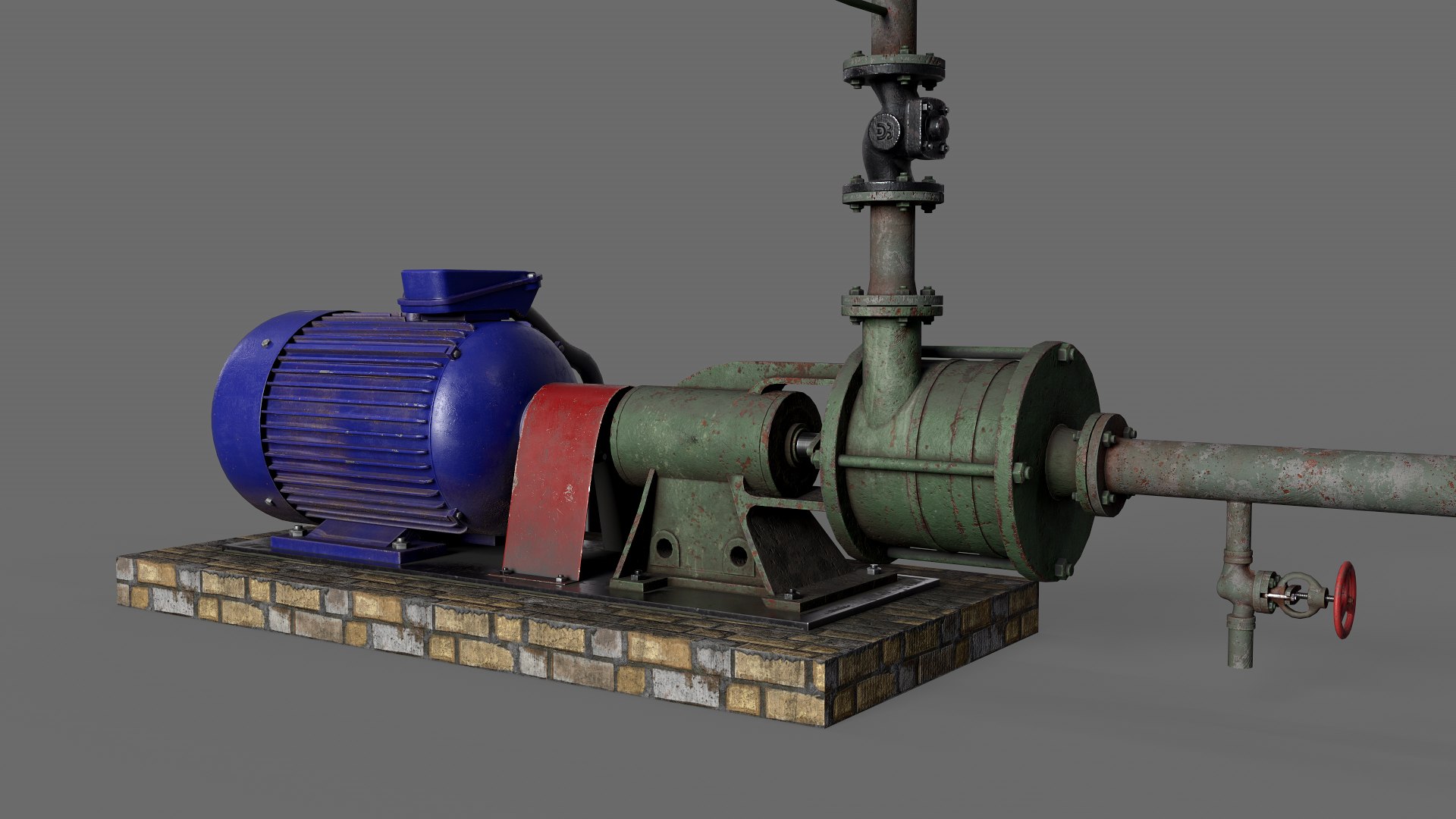 3D Industry Pumping Model - TurboSquid 1684784