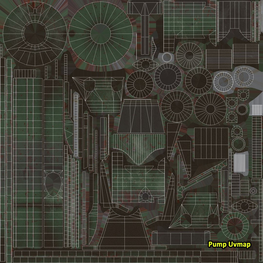 3D Industry Pumping Model - TurboSquid 1684784