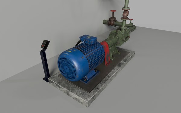 3D industry pumping model - TurboSquid 1684784