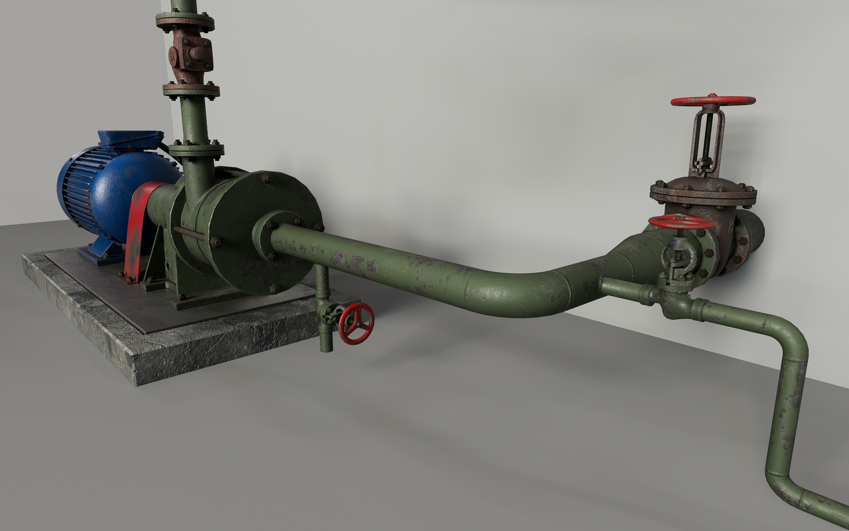 3D industry pumping model - TurboSquid 1684784