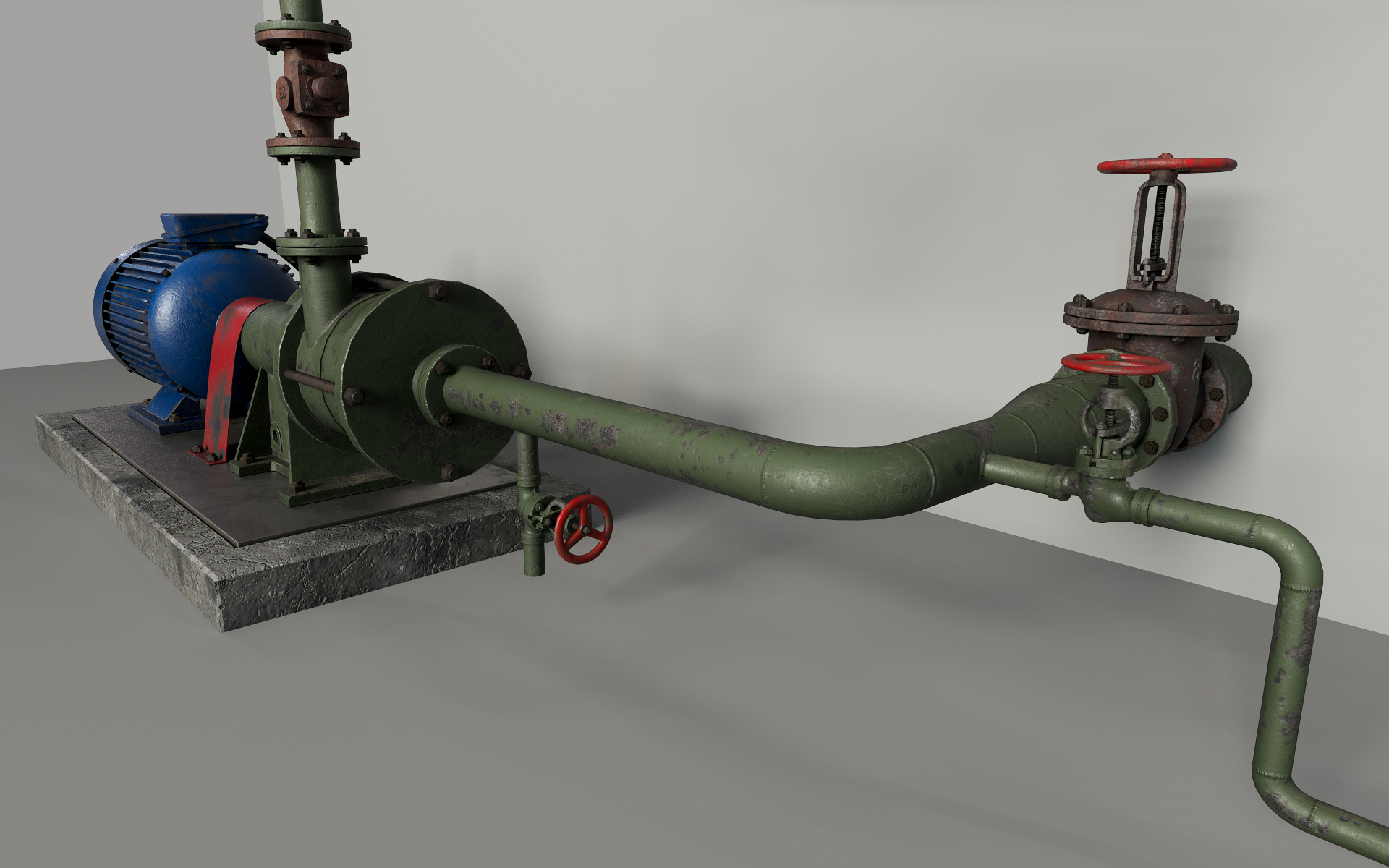 3D industry pumping model - TurboSquid 1684784