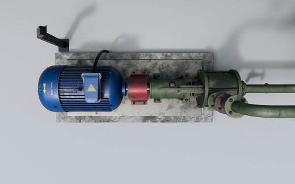 3D industry pumping model - TurboSquid 1684784
