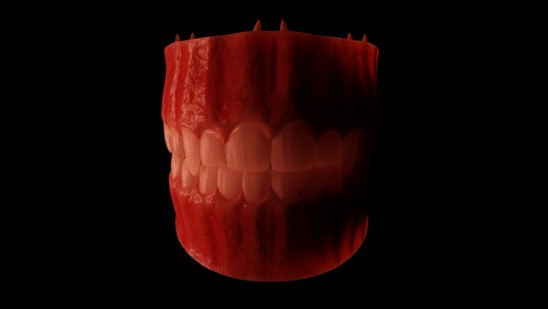 3D gums teeth tongue - TurboSquid 1664907