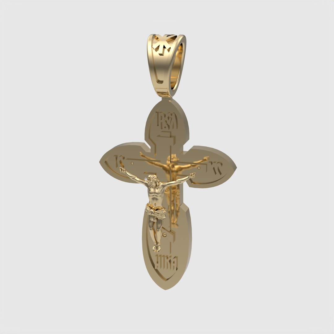 3D Model Timeless Devotion Cross Pendant JDBCo - TurboSquid 2342833
