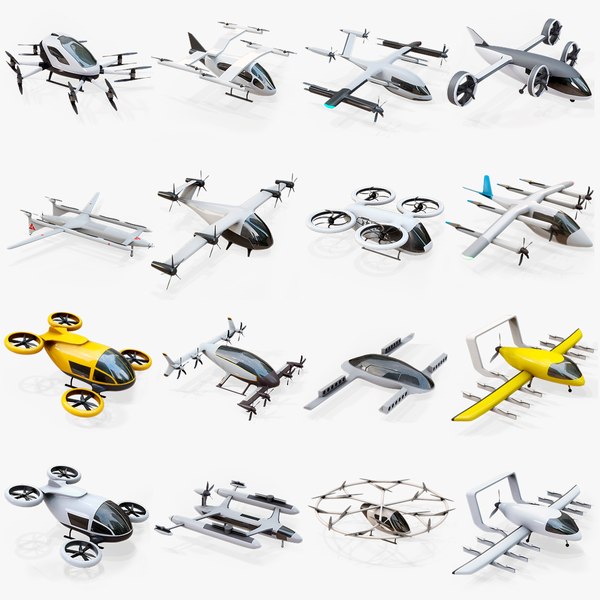 3D Evtol Models | TurboSquid