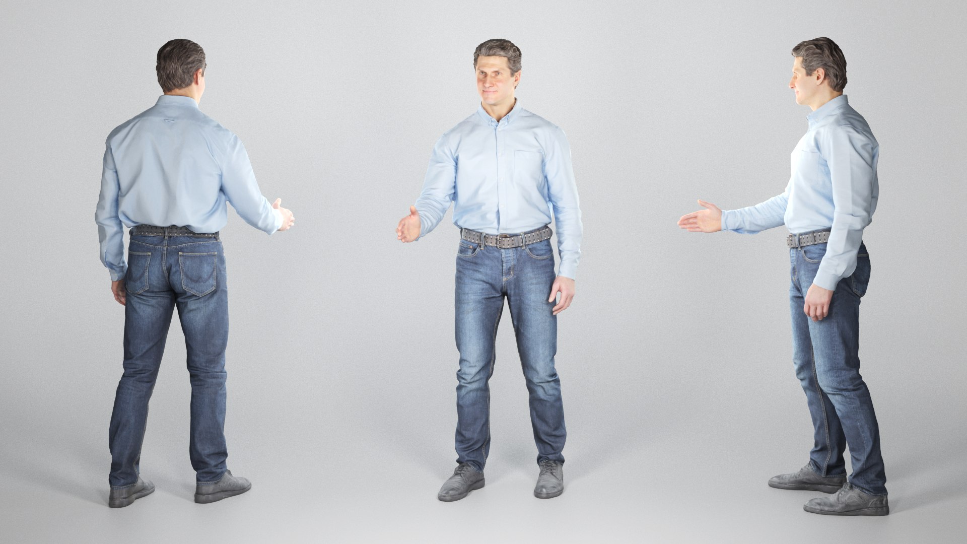 Photogrammetry Human Man 3D Model - TurboSquid 1648126