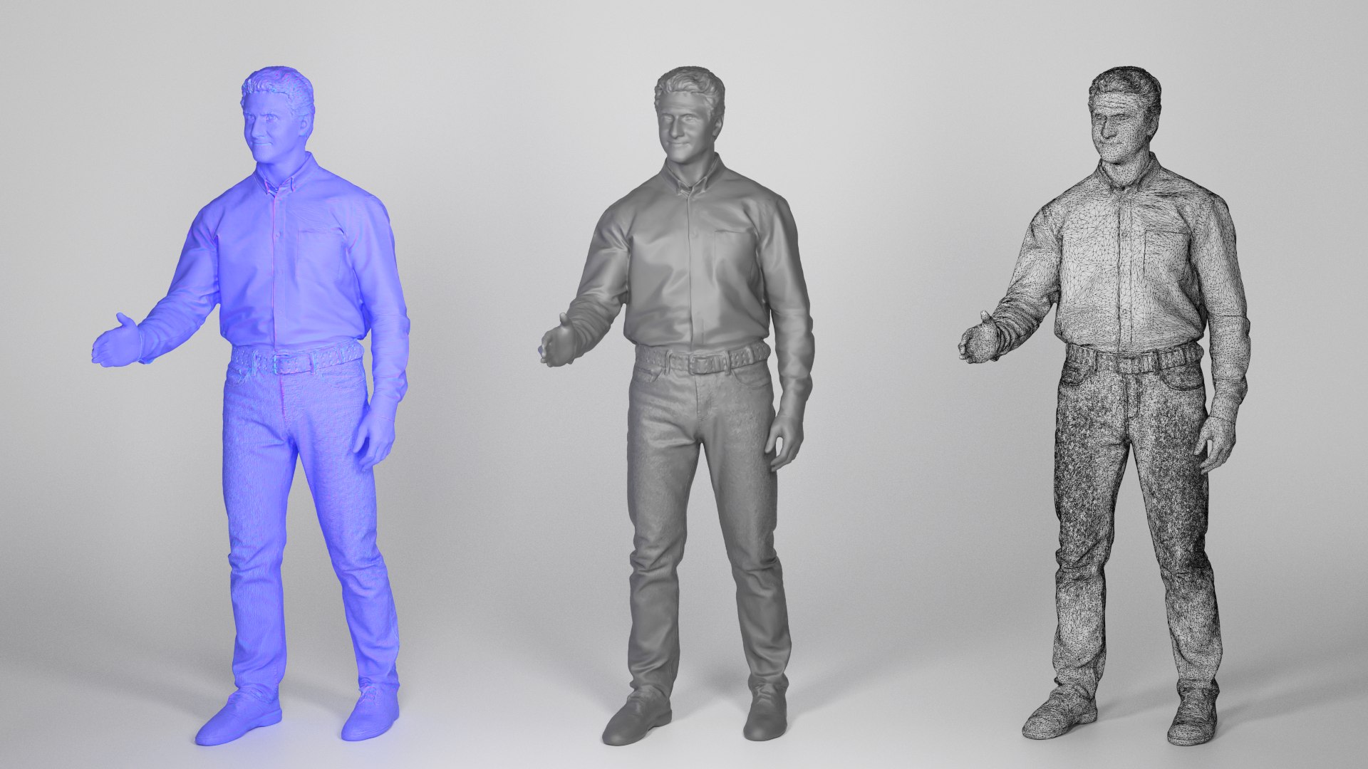 Photogrammetry Human Man 3D Model - TurboSquid 1648126