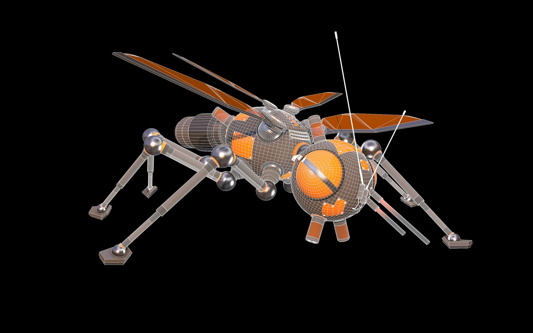3d Model Bug Robotic