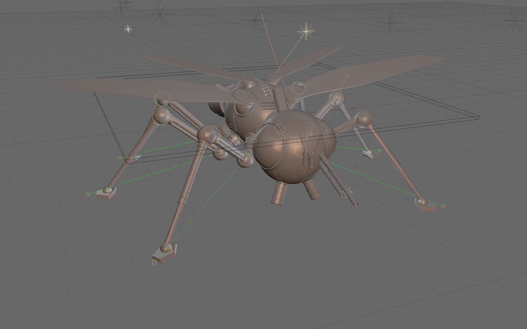 3d Model Bug Robotic