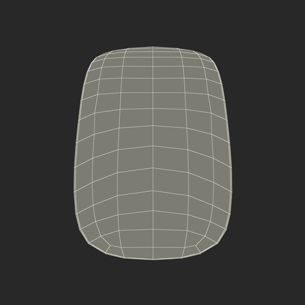 3d model of apple magic mouse modeled