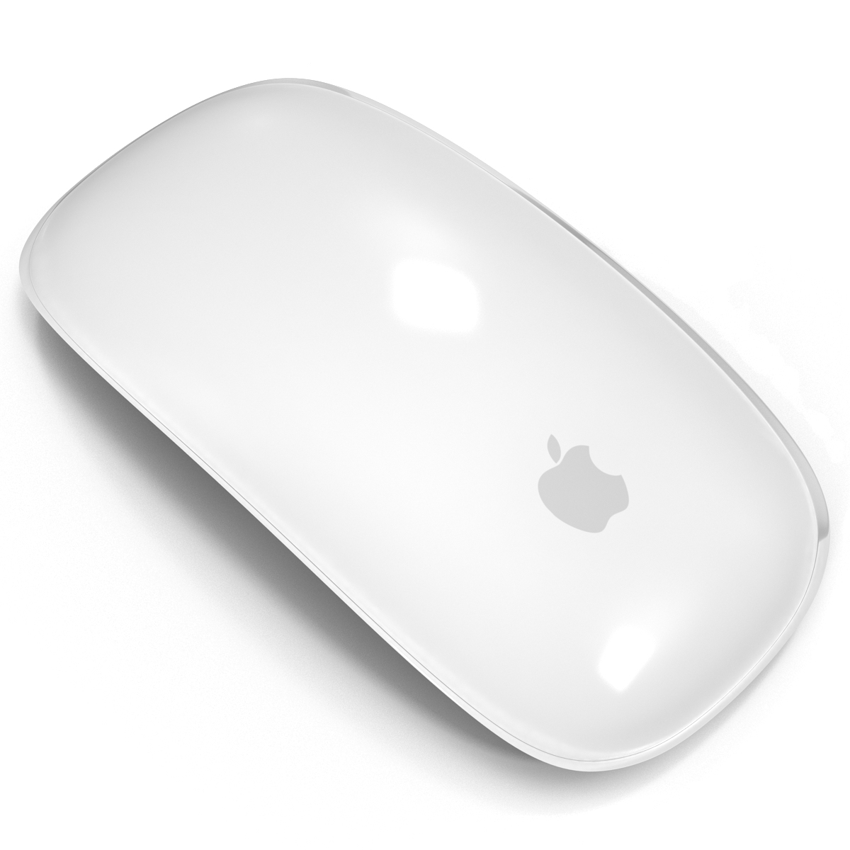 3d model of apple magic mouse modeled