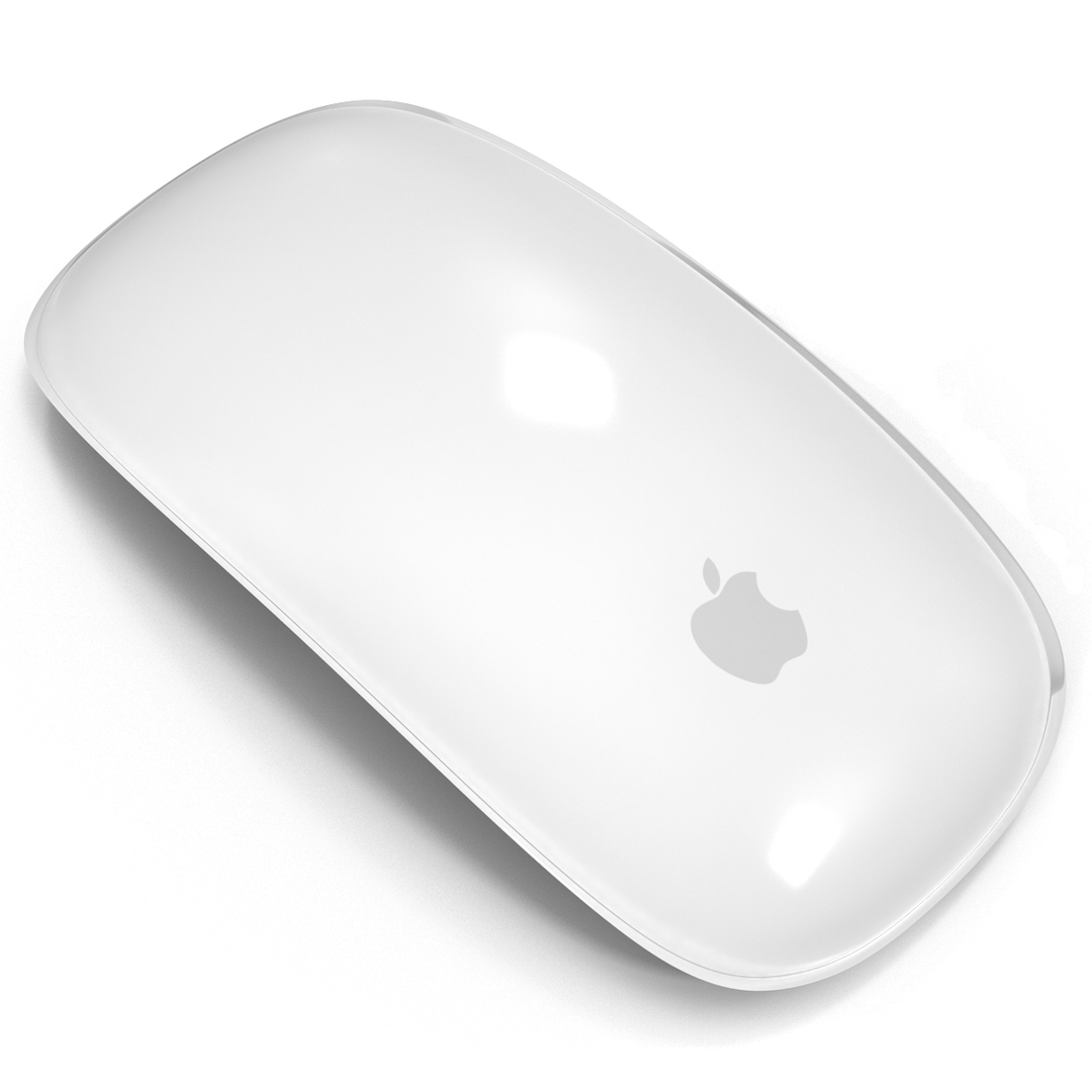 3d model of apple magic mouse modeled