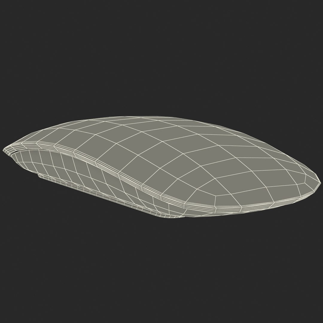 3d model of apple magic mouse modeled
