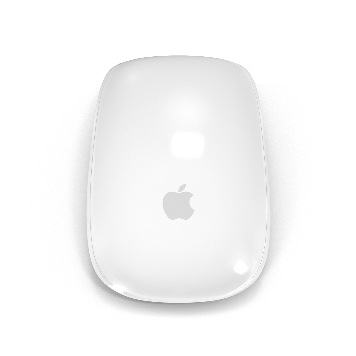3d model of apple magic mouse modeled