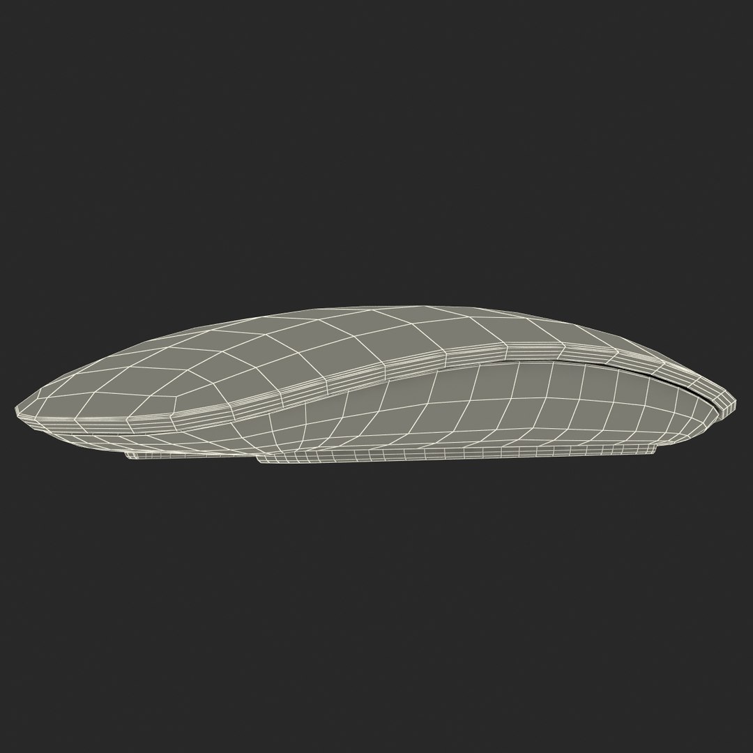 3d model of apple magic mouse modeled