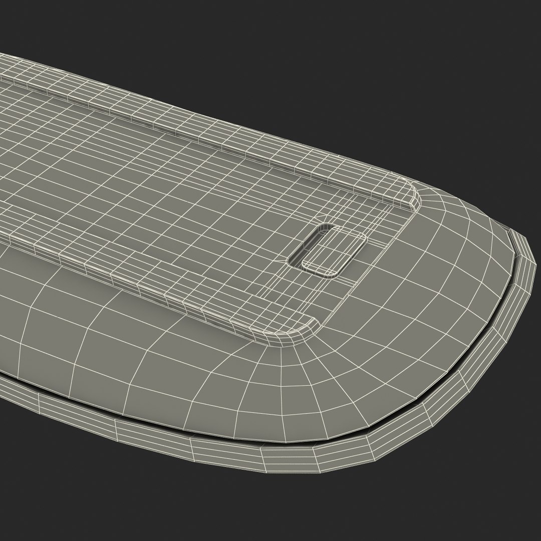 3d model of apple magic mouse modeled