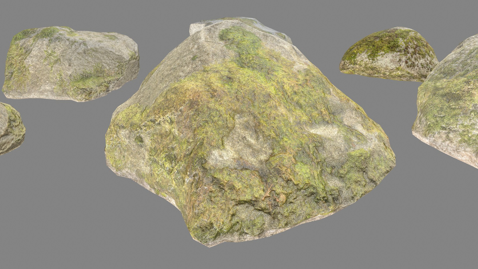 3D realistic pack large rocks model - TurboSquid 1476512
