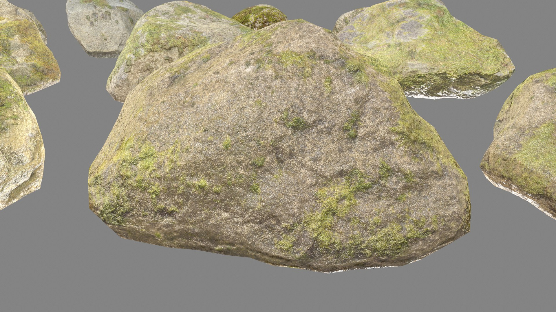 3D realistic pack large rocks model - TurboSquid 1476512