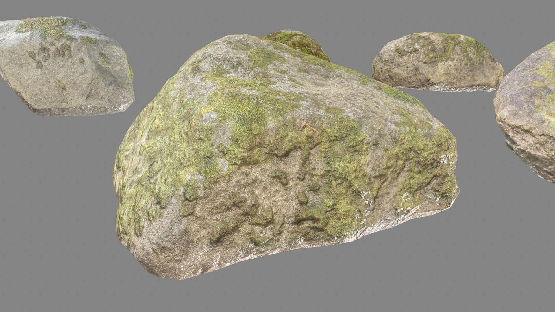 3D realistic pack large rocks model - TurboSquid 1476512