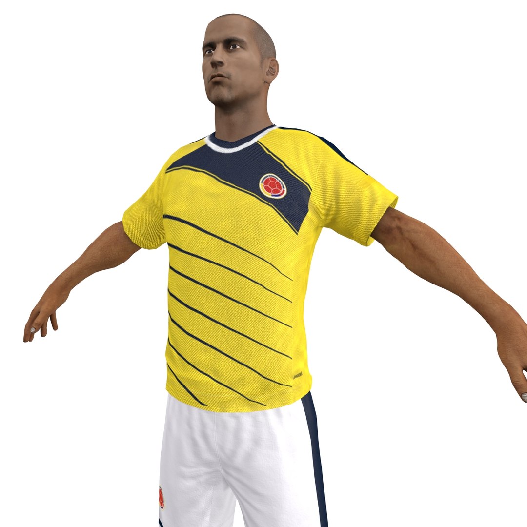 soccer player 3d max